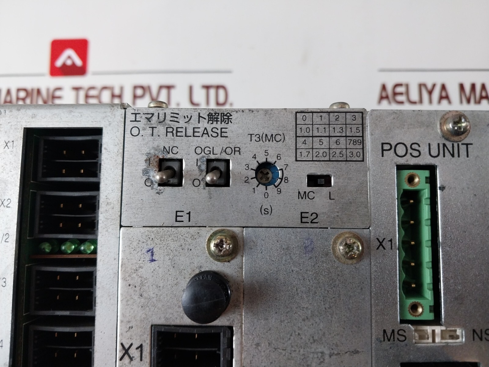 OKUMA RACK A911-3070 POS UNIT VER. 1.3 AG1022 M04 O.T. RELEASE for sale ...