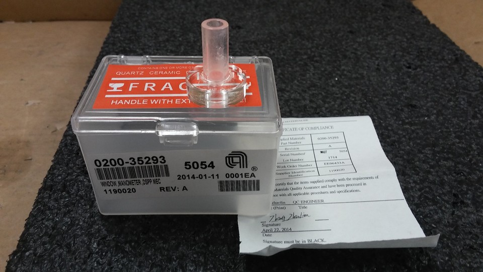 AMAT APPLIED MATERIALS 0200-35293 DSPP MEC Window Manometer | eBay