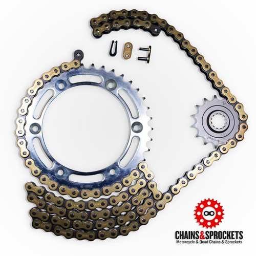 DID X Ring Pro Gold Chain Sprocket Kit 520 ZVMX 108 Links F16t & R49t ...