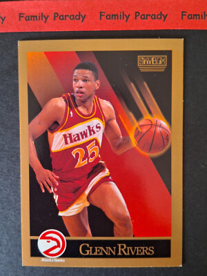 Glenn Rivers 7 Atlanta Hawks Card Skybox 1990-91 NBA Basket Ball | eBay