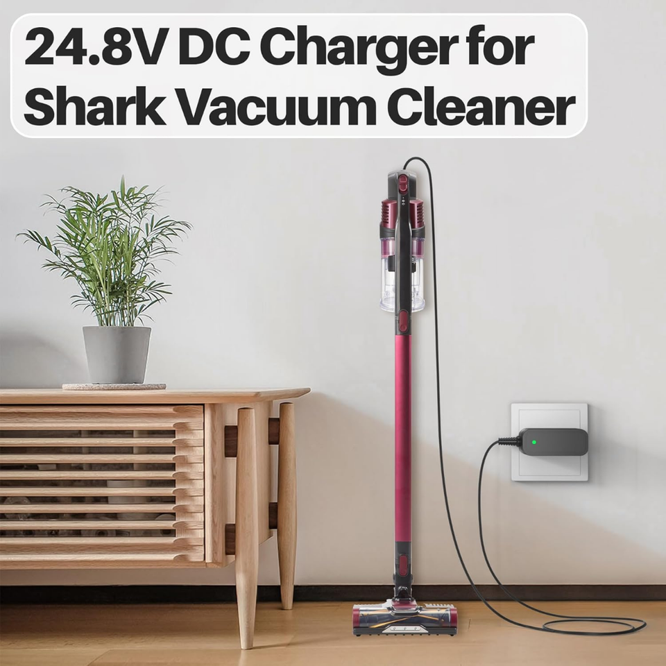 24.8V Vacuum Charger for Shark Rocket Pro DK33-248080H-U Pet Pro IX140H ...