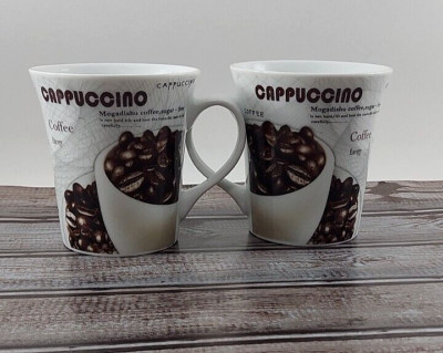 2) Soho Loft Coffee Espresso Cappuccino Chocolate Mugs ~ 12 Ounces | eBay