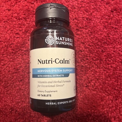 Nature's Sunshine Nutri-Calm 60 Tablets Exp 4/25 | eBay