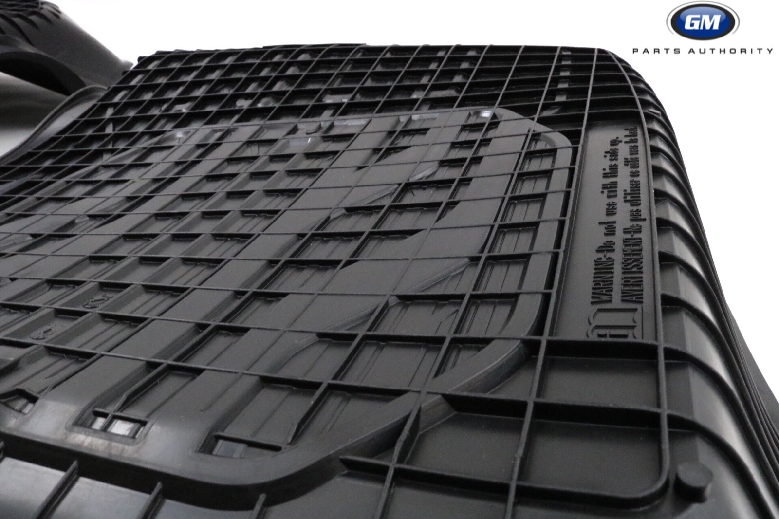 2019-2026 GMC Sierra Next Gen Front Floor Liners 84333604 Black w/ GMC ...