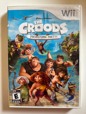 Nintendo Wii The Croods Prehistoric Party CIB-See description ...