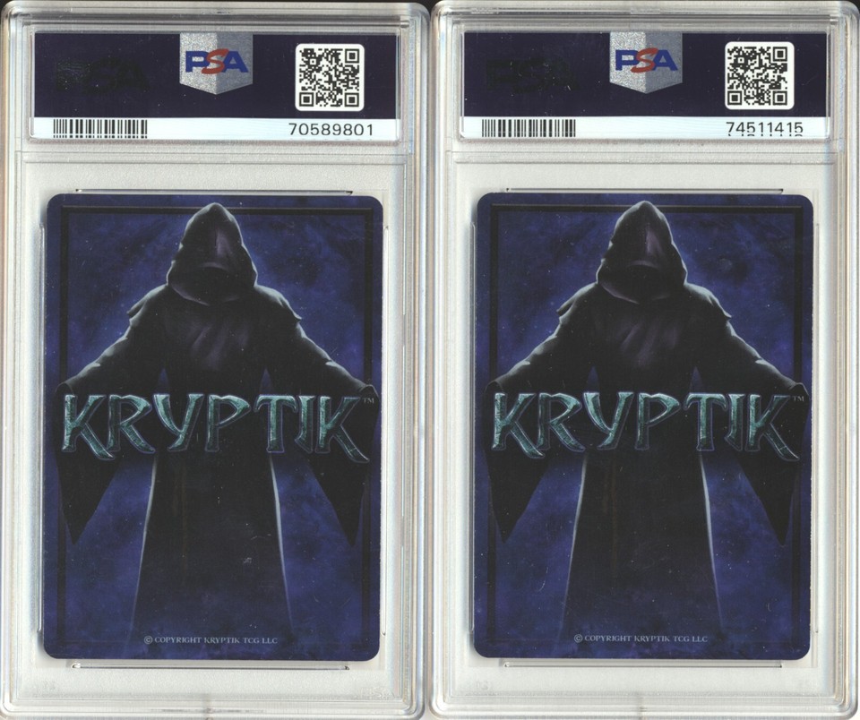 Investor Lot x2 Brassman's Will Foil Kickstarter Kryptik TCG Genesis ...