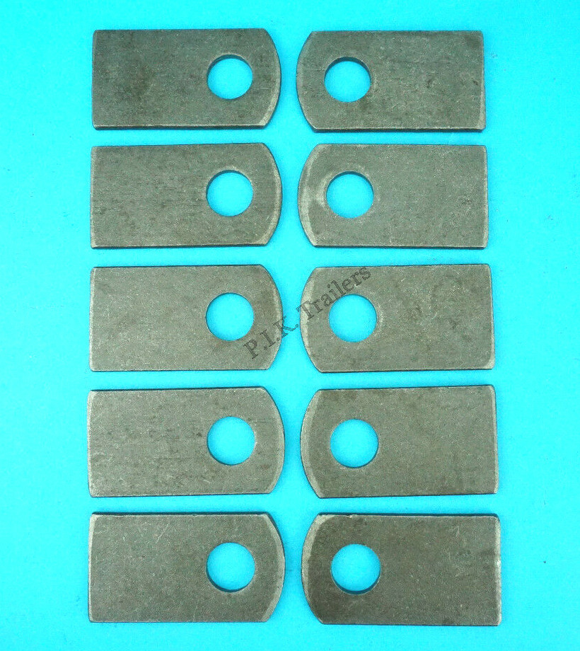 10 x Weld-on Eye Plates for M12 Antiluce Drop Lock Catch Side Tail Gate ...