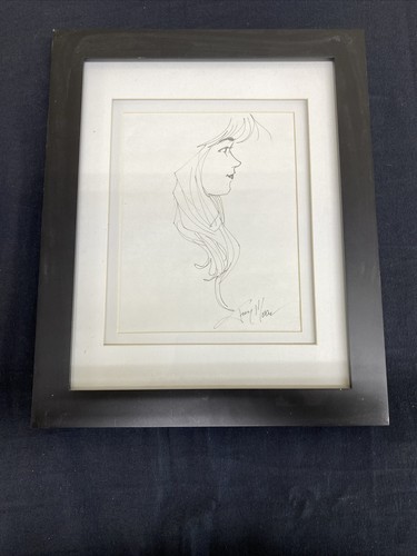 Terry Moore Original Sketch Strangers in Paradise Francine & Signature ...