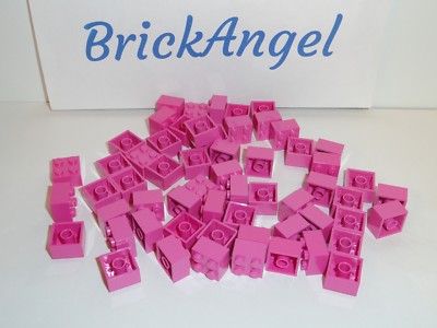 NEW LEGO Dark Pink 2X2 Bricks Bulk Lot of 50 Pieces 3003 | eBay