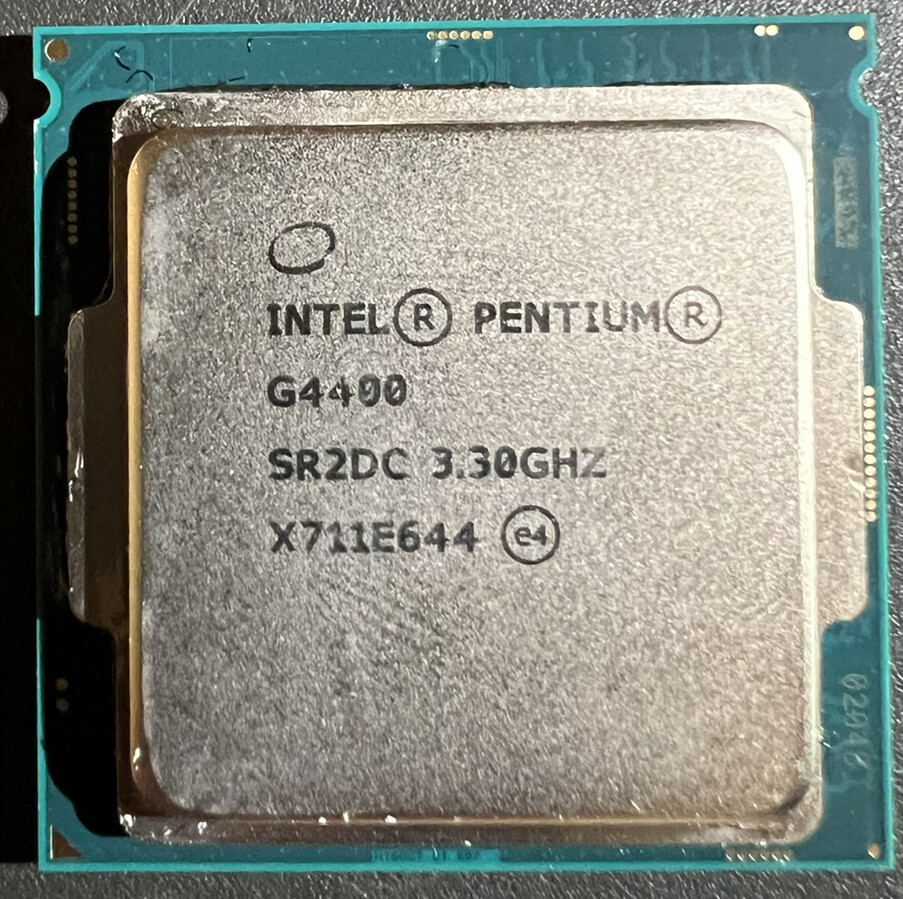 Intel Pentium G4400 - 3.30 GHz Dual-Core (BX80662G4400) Processor