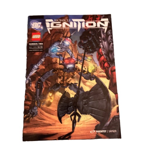 DC LEGO BIONICLE IGNITION NUMBER TWO May 2006 Graphic Novel Comic | eBay