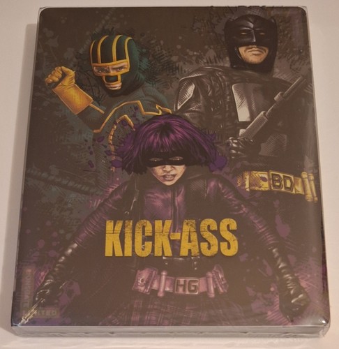 Kick-Ass 4K UHD Blu-ray Lionsgate Limited Steelbook - Import - New ...