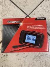 Snap on Tools EEDM604C Digital Multimeter True RMS DMM Hybrid Eedm604e ...