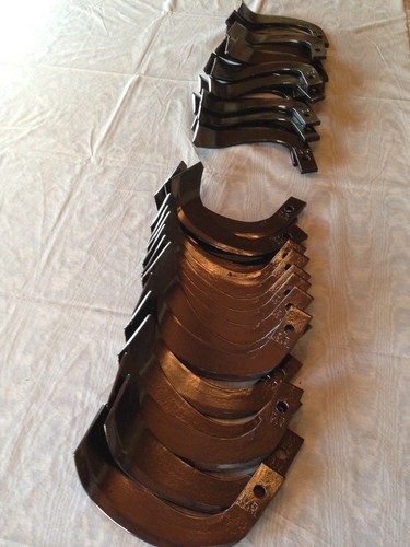 Yanmar,Kubota,Shibauri,Iseki,Farm Pro,tiller tines blades 12 mm bolt 32 ...