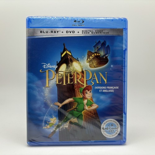*SEALED* Disney Peter Pan Signature Collection Blu-ray + DVD + Digital ...