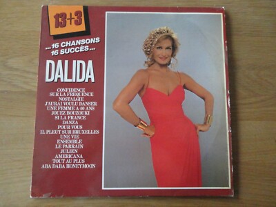 33 trs " DALIDA " 16 chansons 16 succes 13 + 3 / 1983 | eBay