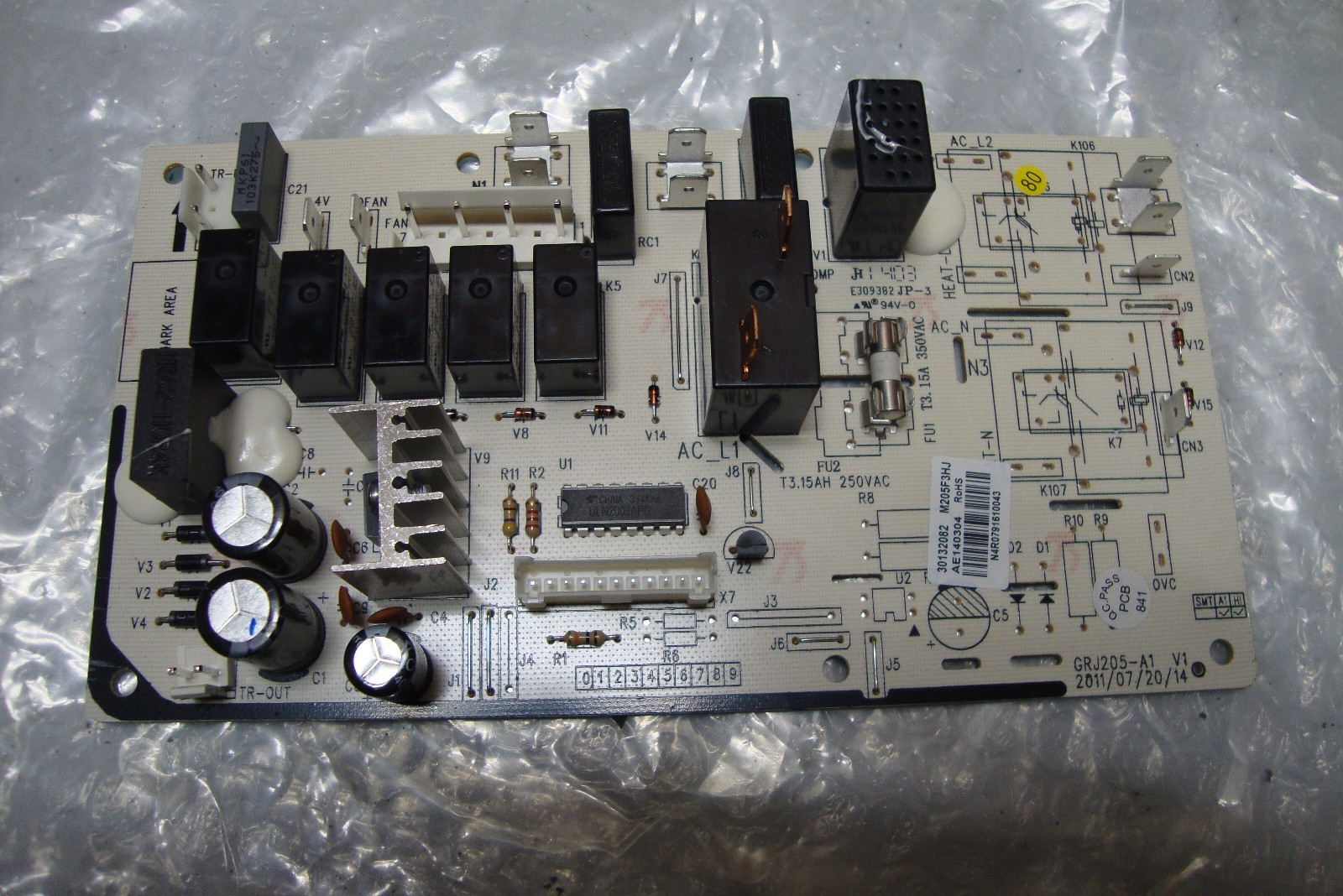 CARRIER AIR CONDITIONING BOARD GRJ205-A1 PN 30132082 | eBay