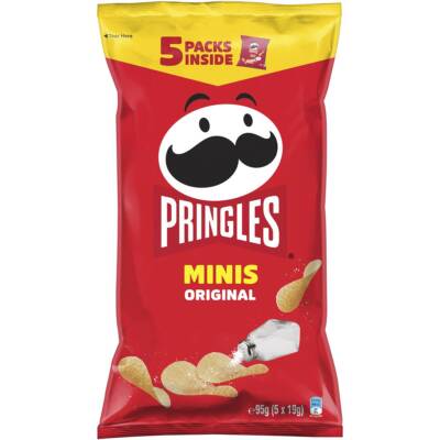 Pringles Minis Original Salted Potato Chips Multipack 95g | eBay