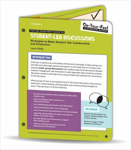 On-your-feet Guide to Student-led Discussions : Strategies to Make ...