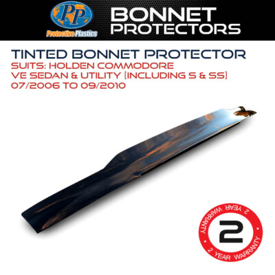 Tinted Bonnet Protector Fits Holden Commodore VE Sedan & Utility 07/ ...