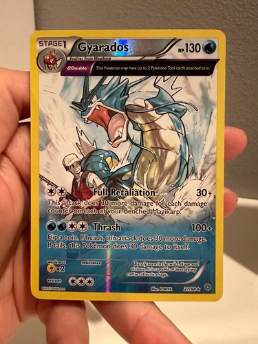Gyarados 21/98 XY-Ancient Origins Reverse Holo RARE Pokémon Card NM ...
