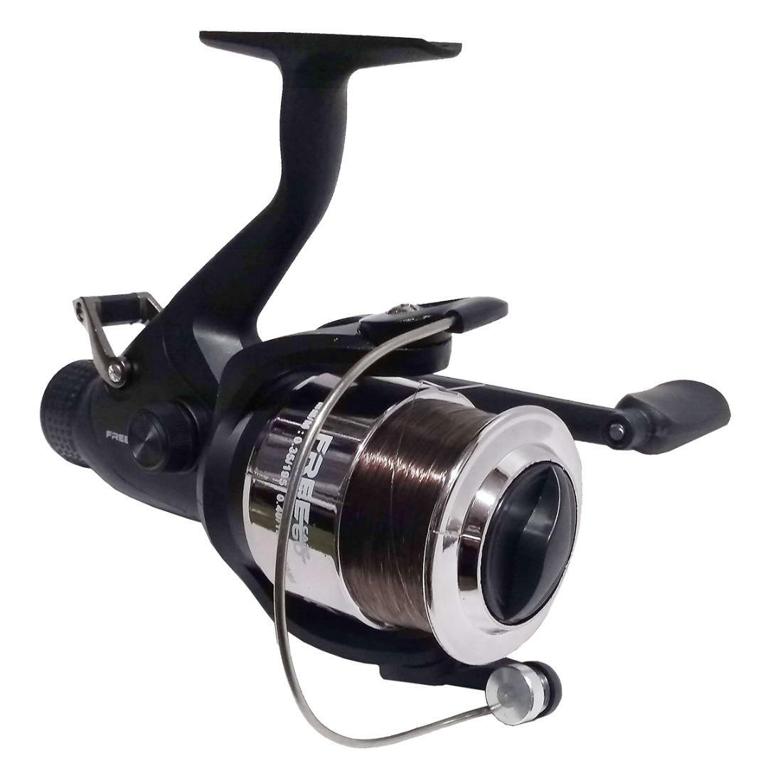 NEW Single Handle Deluxe Oakwood Size 40 Carp Freespool/BTR Fishing ...
