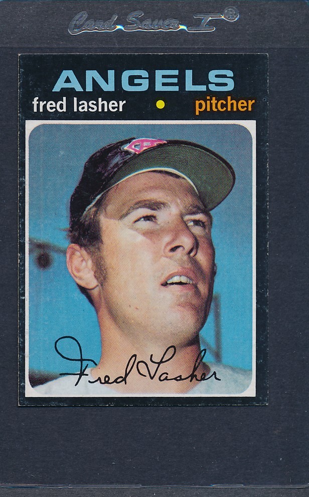 1971 Topps #707 Fred Lasher Angels EX *5282 | eBay