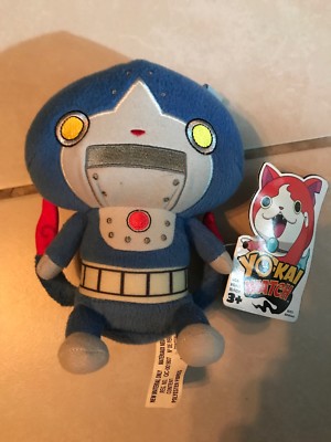 Yo-kai Watch Robonyan Plush Stuffed Animal Blue Robot Cat Yokai | eBay