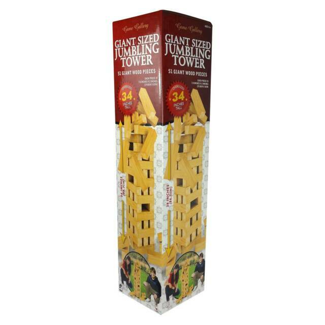 Cardinal Giant Sized Jumbling Tower Game 51 Pieces for sale online | eBay