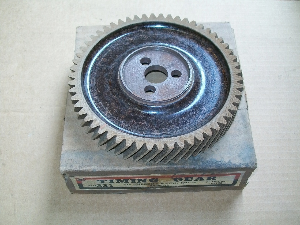 1941 42 46 47 48 49 50 51 52 Hudson NORS Camshaft TIMING GEAR 162163 ...