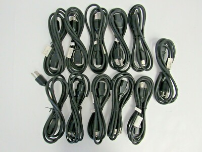 Lot of 11 I-Sheng E315167 300V 6 Foot Power Cable 67-4 | eBay