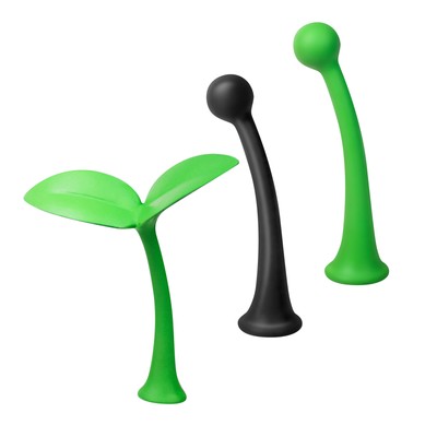 Car Roof Motorcycle Helmet Ornament Bean Sprout Saplings Cartoon ...