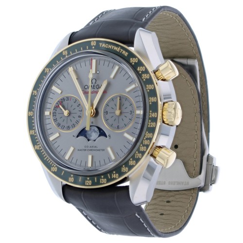 2025 Omega Speedmaster Moonwatch 44mm YellowGold Steel Watch 304.23.44 ...