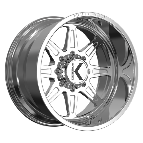22x14 KG1 Forged KT059 Vamp Polished Wheels 8x6.5 (-76mm) Set of 4 | eBay