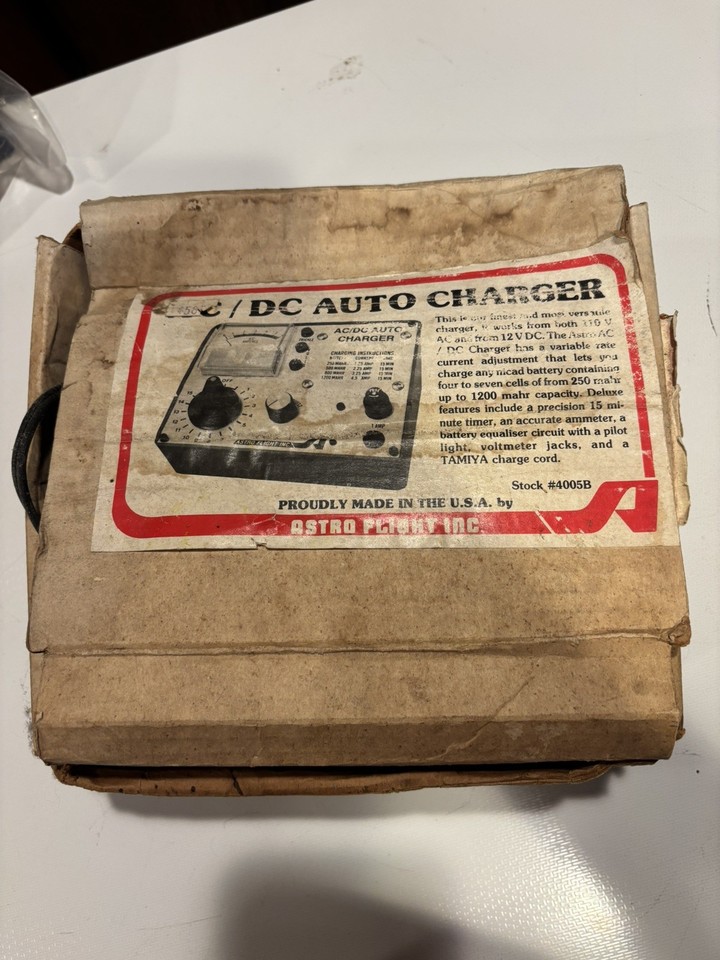 ASTRO FLIGHT AC/DC AUTO HOBBY RC BATTERY CHARGER | eBay