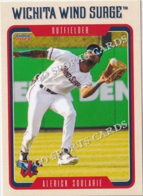 2023 Wichita Wind Surge Alerick Soularie RC Rookie Minnesota Twins ...