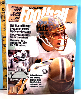 1982 Street & Smiths College Football Yearbook Dan Marino Cover HIGH ...