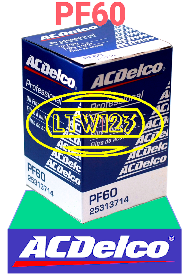 VW Oil Filter PF60, PH2870a, V64, V252, L20064, L20252, WIX51342 ...