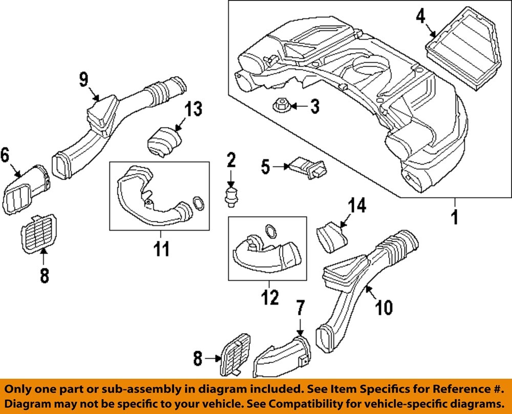 Genuine OEM Air Filter for BMW 13718613250 for sale online | eBay