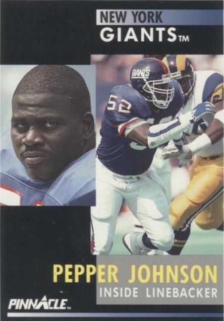 1991 Pinnacle - Pepper Johnson #252 for sale online | eBay