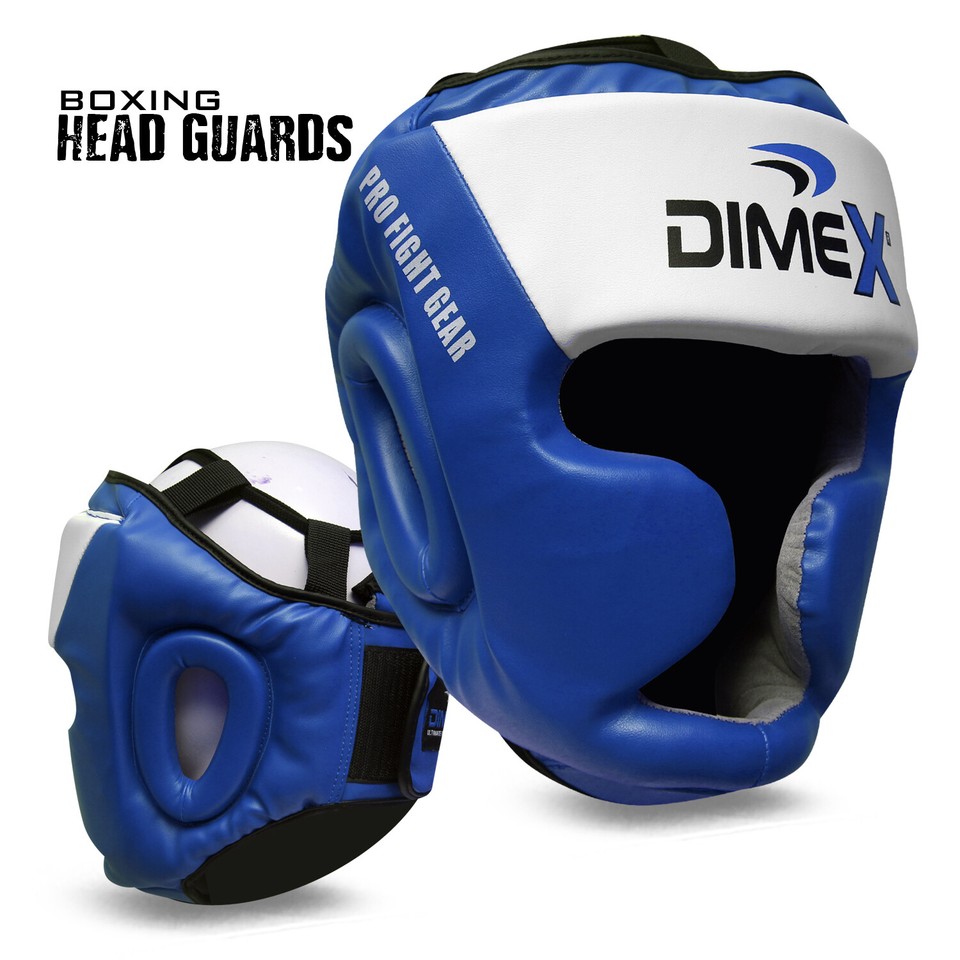 Dimex Boxing Head Guard Martial Arts MMA Kick Training Face Protector ...