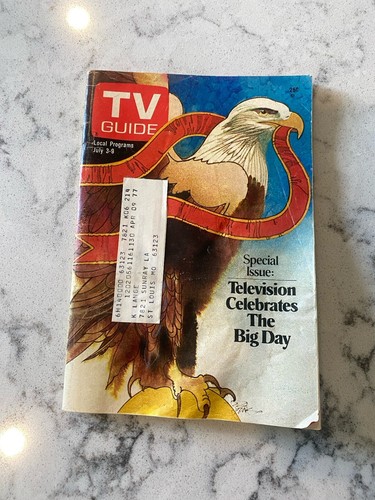1976 TV Guide July 3 Special Issue Television Celebrates The Big Day | eBay
