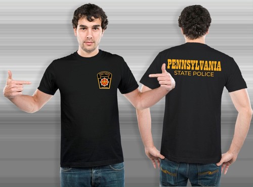NEW Pennsylvania State Police United States Department Navy Black White ...