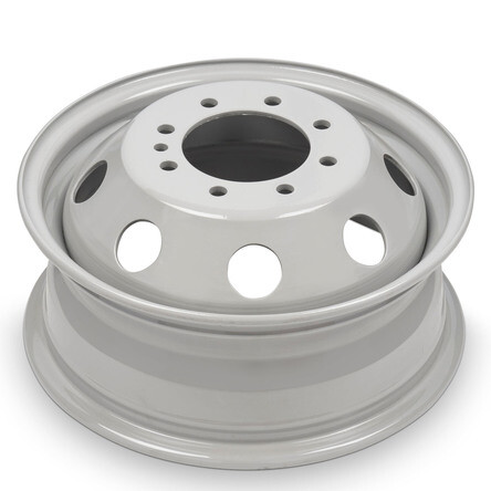 New Wheel For 1996-2007 Ford E-450 16 Inch Powder-Coated Gray Steel Rim ...