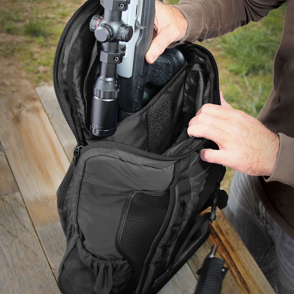 Takedown Firearm Backpack Discrete Takedown & Compact Firearm Storage ...