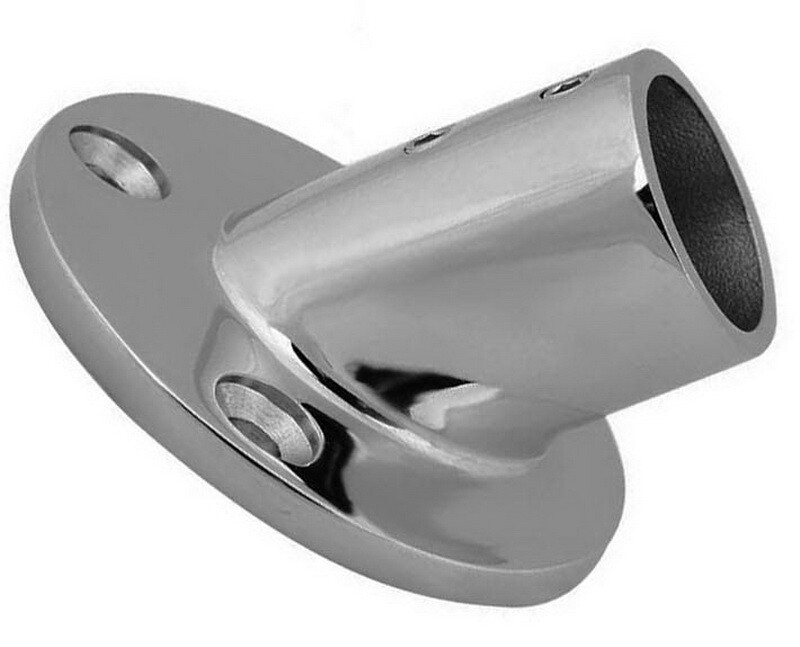 1 Pcs Marine Boat Hand Rail Fitting 60 Degree 1" 25mm Stainless Steel ...