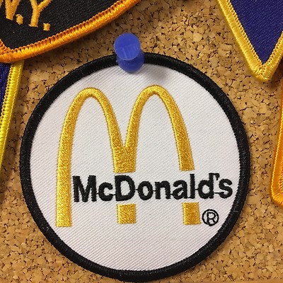 McDonald's patch 3" Golden Arches mcdonalds McDonalds patch mcdonalds ...