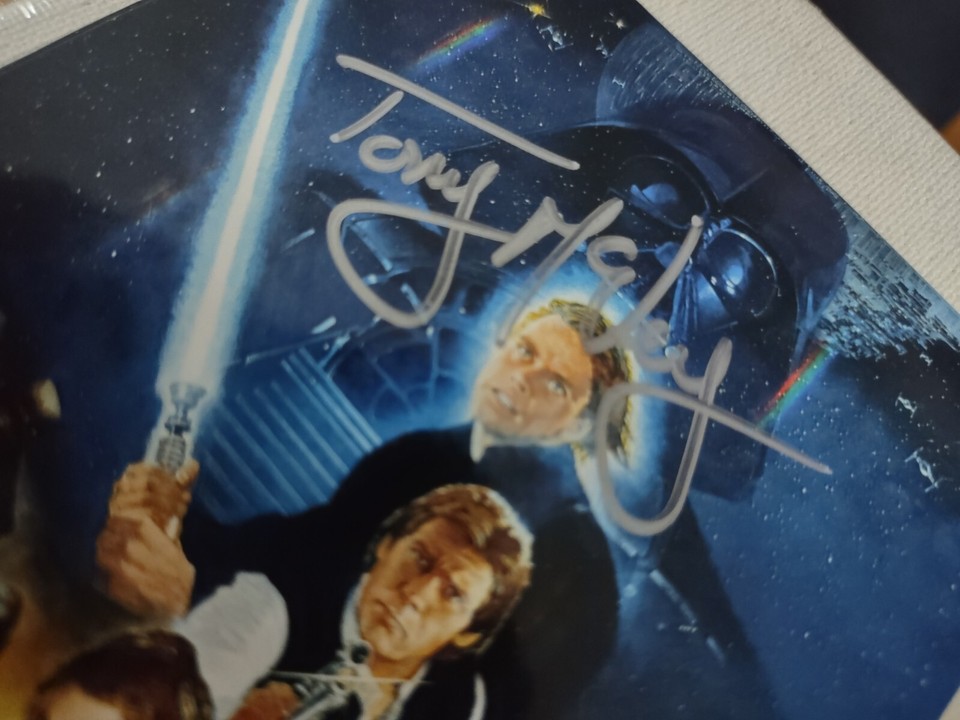 STAR WARS SALACIOUS B. CRUMB TONY MCVEY SIGNED RETURN OF THE JEDI 4X6 ...