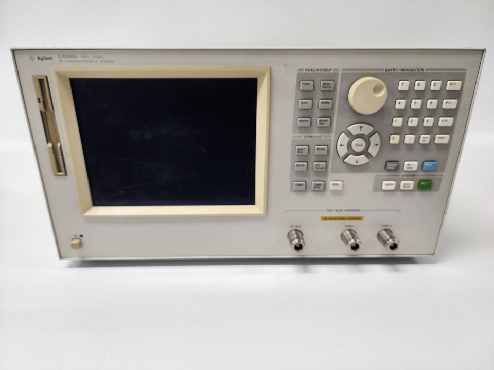 Agilent E4991A RF Impedance/Material Analyzer, 3 GHz, E4991A Test Head ...