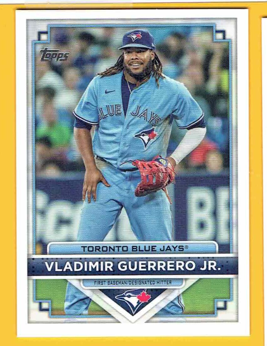 2023 Topps Flagship Collection VLADIMIR GUERRERO JR. Toronto Blue Jays ...